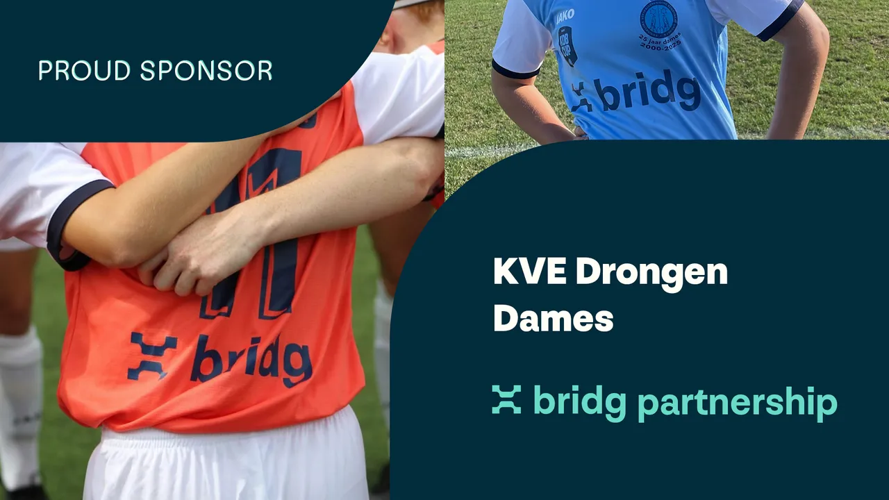 Bridg sponsort de dames van KVE Drongen
